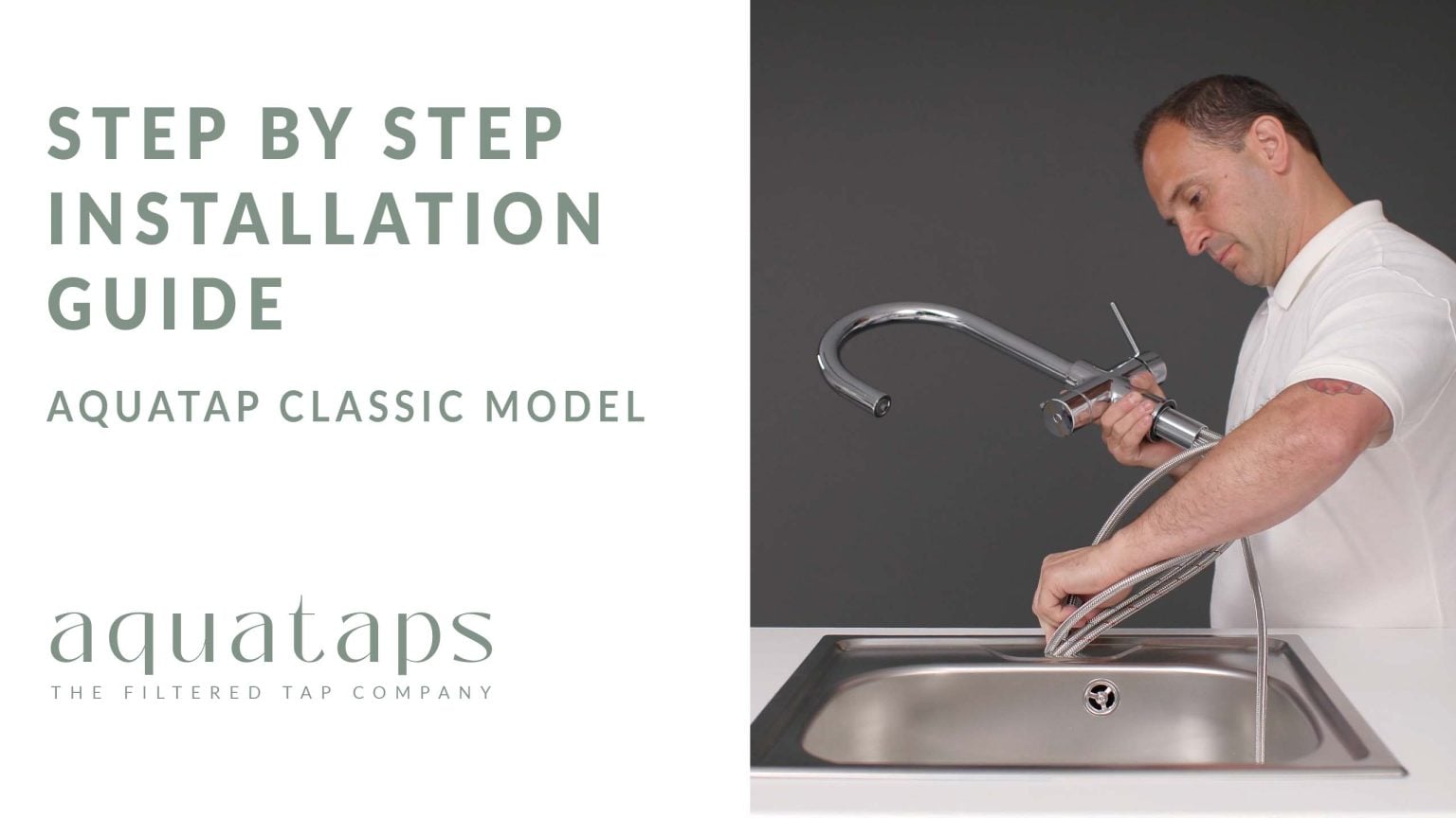 Aquatap Classic | 4 in 1 Instant Boiling Water Tap | C Shape | Brushed ...